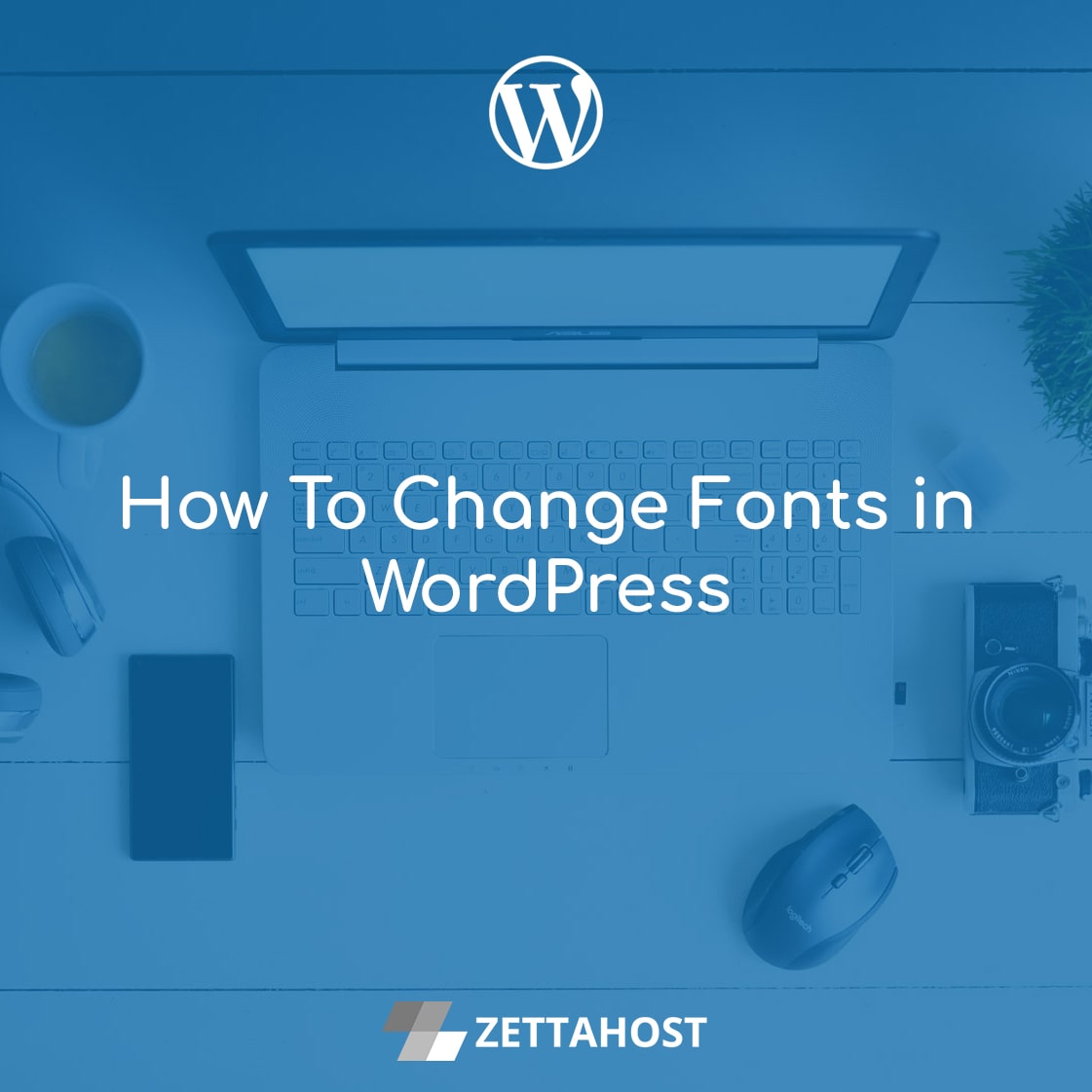 How To Change Fonts in WordPress - Free Hosting - ZETTAHOST.com