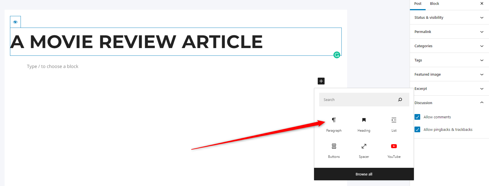 How To Create Posts In Wordpress Via The Block Editor Step By Step Guide