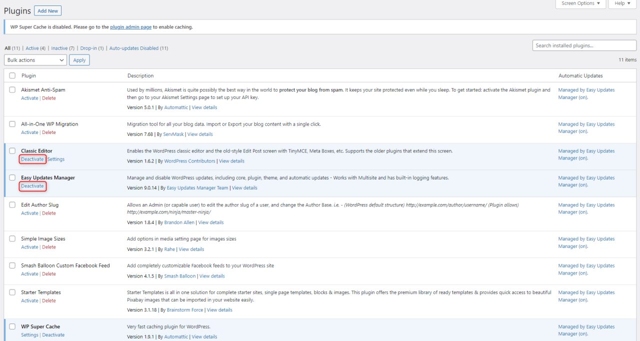 How to fix HTTP Error 410 Gone in WordPress - Free Hosting - ZETTAHOST.com