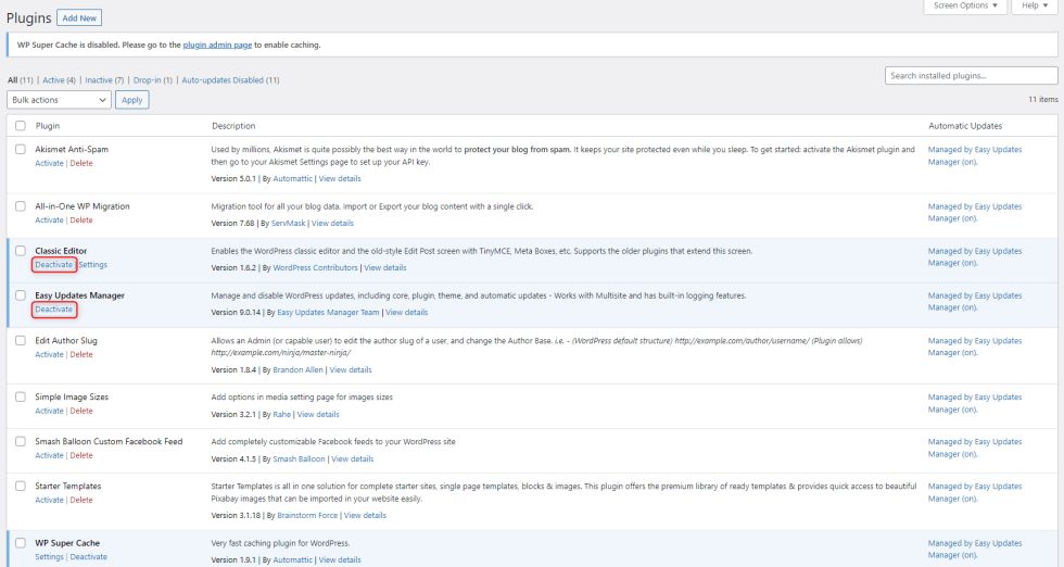 How to fix HTTP Error 410 Gone in WordPress - Free Hosting - ZETTAHOST.com