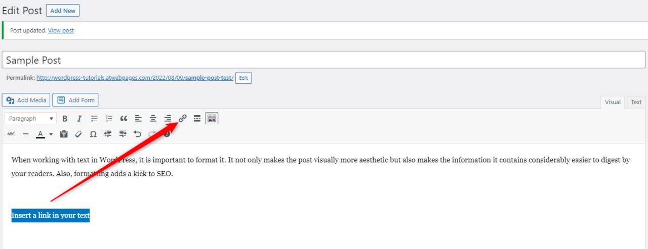How to Format Text in WordPress - ZETTAHOST.com