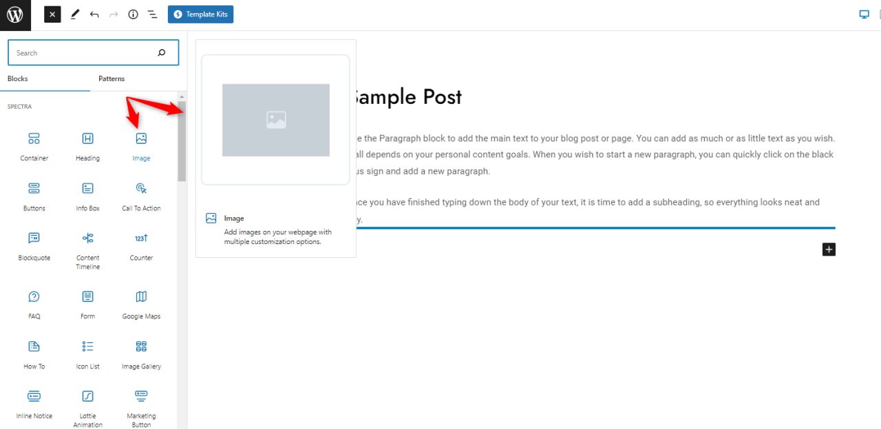 How to Insert Gutenberg Blocks in WordPress - ZETTAHOST.com
