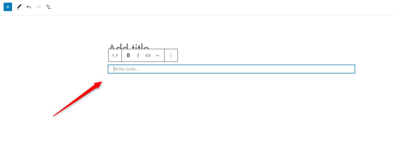 How to Display Code with WordPress Gutenberg Code Block - ZETTAHOST