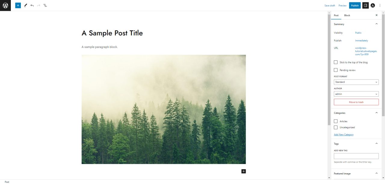 How to Set Full-Width Alignment in WordPress Gutenberg Block - Free Hosting - ZETTAHOST.com