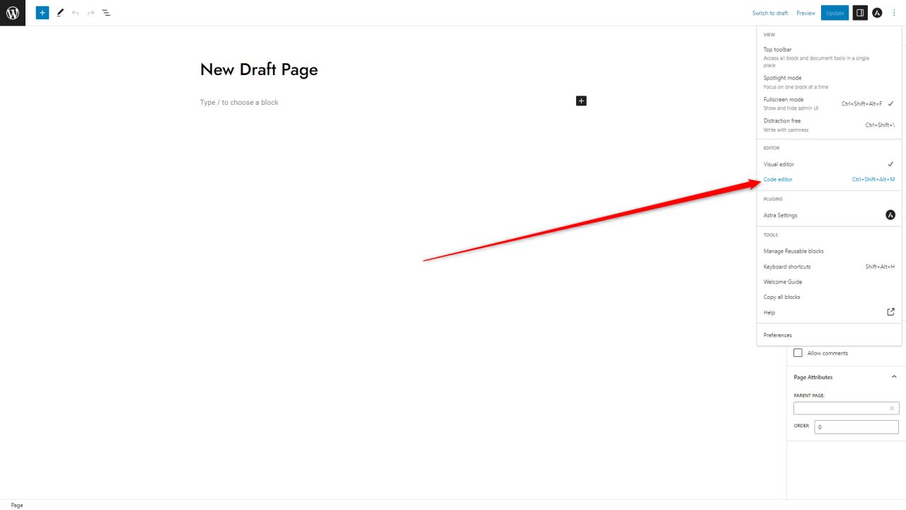 How to Copy a Page with WordPress Gutenberg Editor - Free Hosting - ZETTAHOST.com