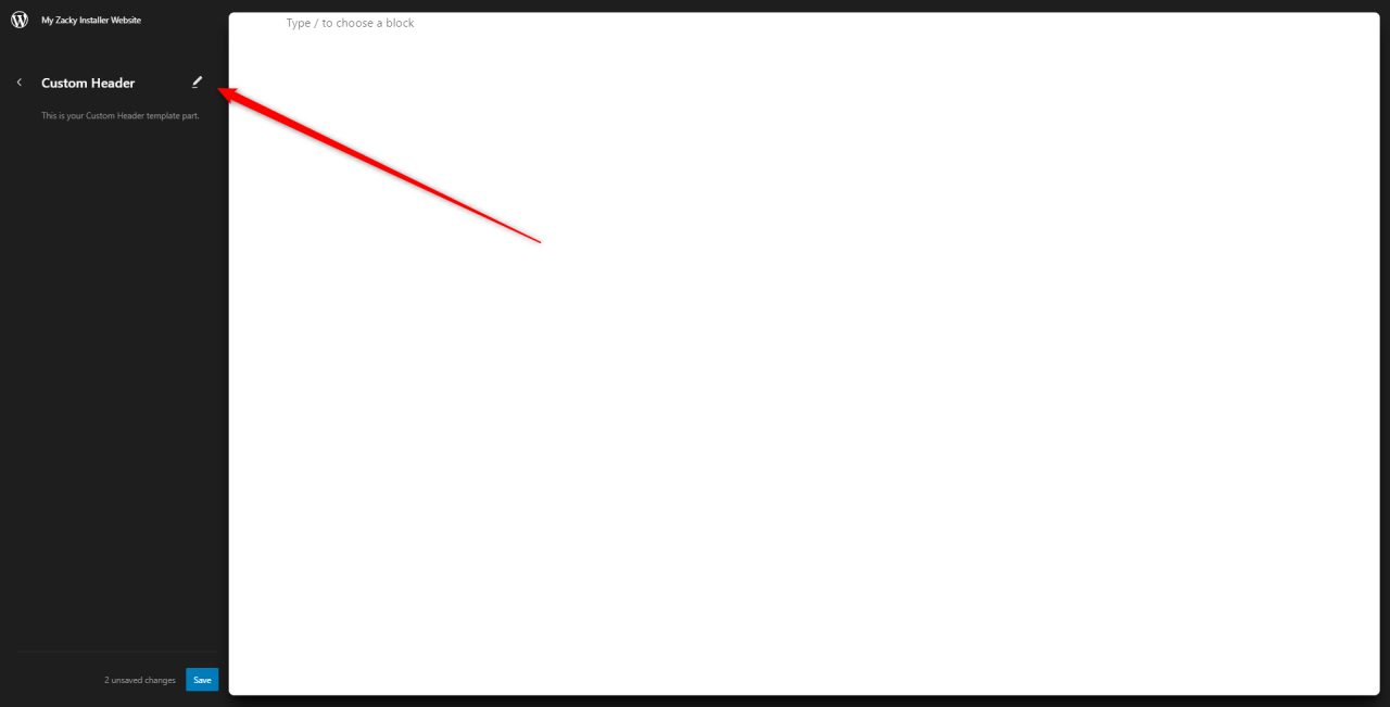 How to Design a Website Header with Gutenberg - Free Hosting ...